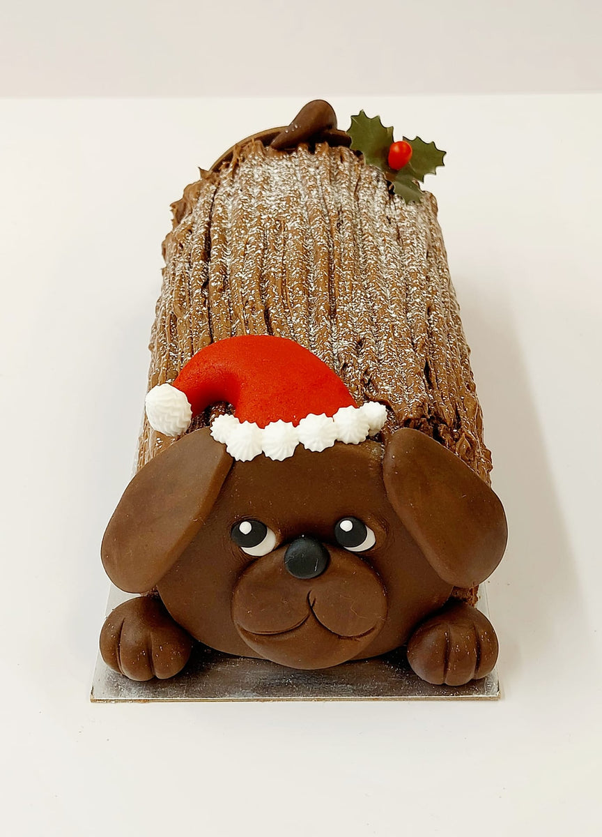 Dasching Thru the Snow Yule Log (Collection Only) – The Cake Shop